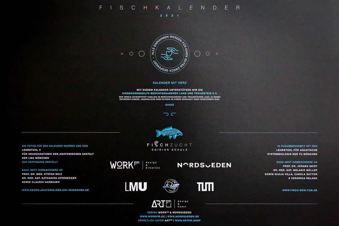Für Natur-, Fisch-, Angel- und Designliebhaber: Der Fischkalender 2021 ...